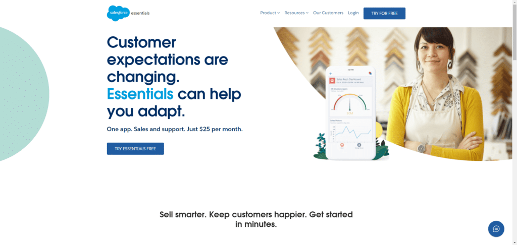 Salesforce Essentials: Small Business CRM | Initial Approach